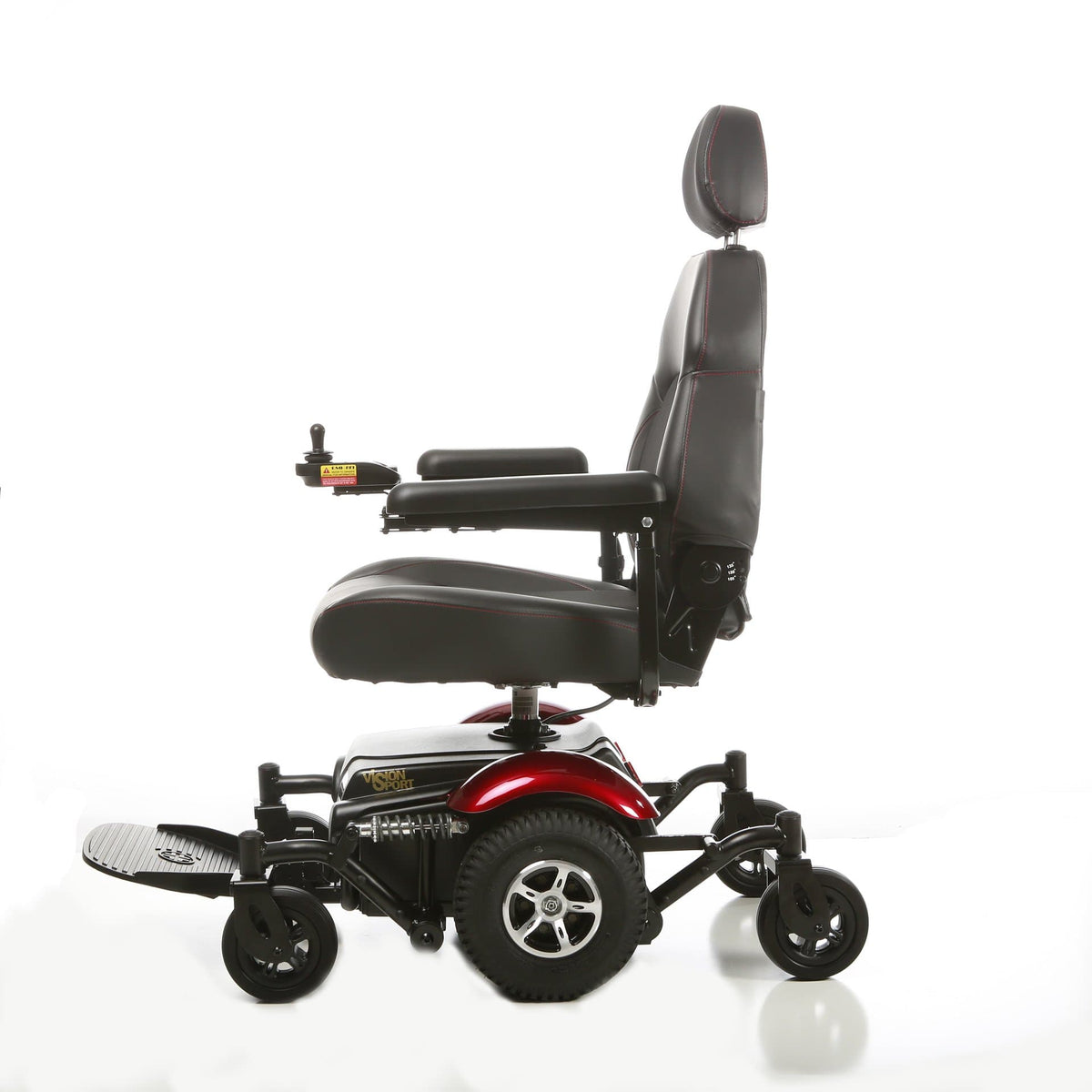 Mid-Wheel Drive Power Wheelchair - Merits Vision Sport P326A | mPOWER ...